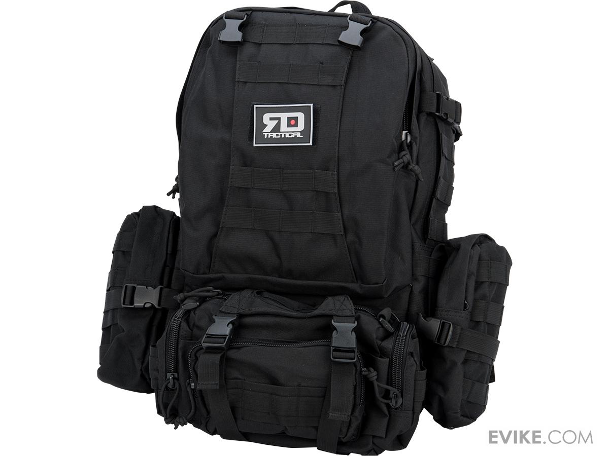Red Dot Tactical 3-Day Mission Backpack (Color: Black), Tactical Gear ...