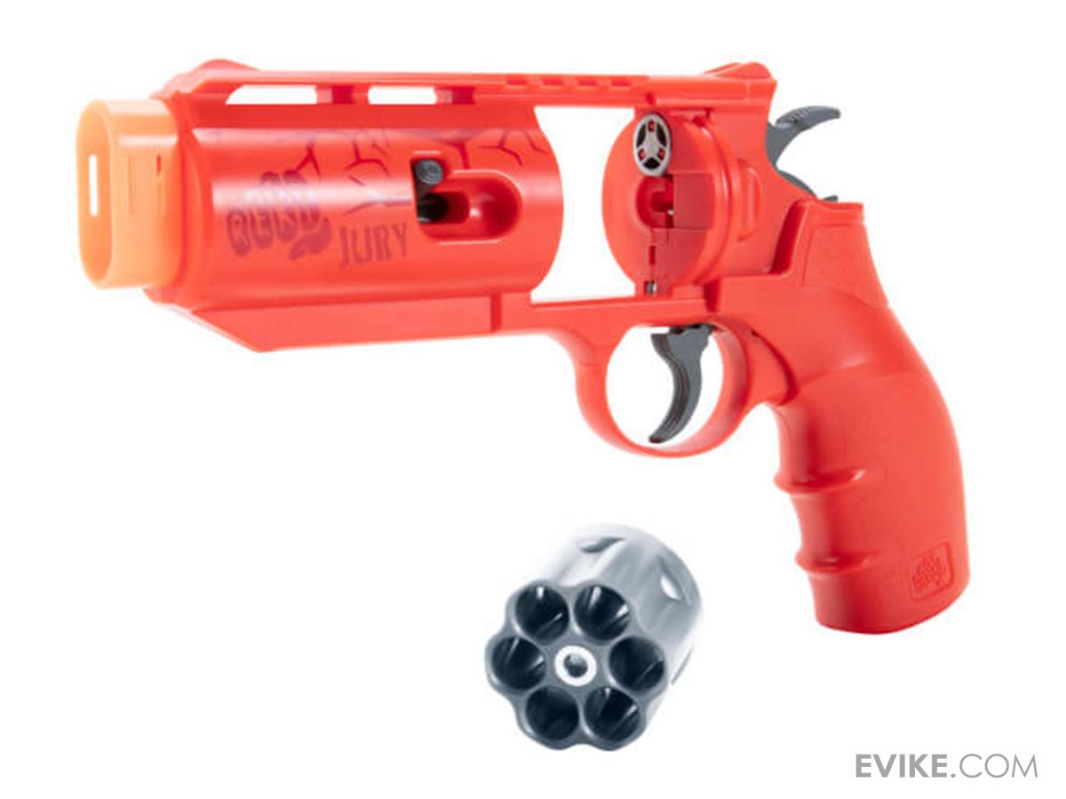 Umarex REKT Jury CO2 Powered Foam Dart Revolver (Color: Red), MORE ...
