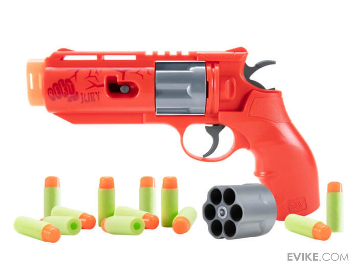 Umarex REKT Jury CO2 Powered Foam Dart Revolver (Color: Red), MORE ...