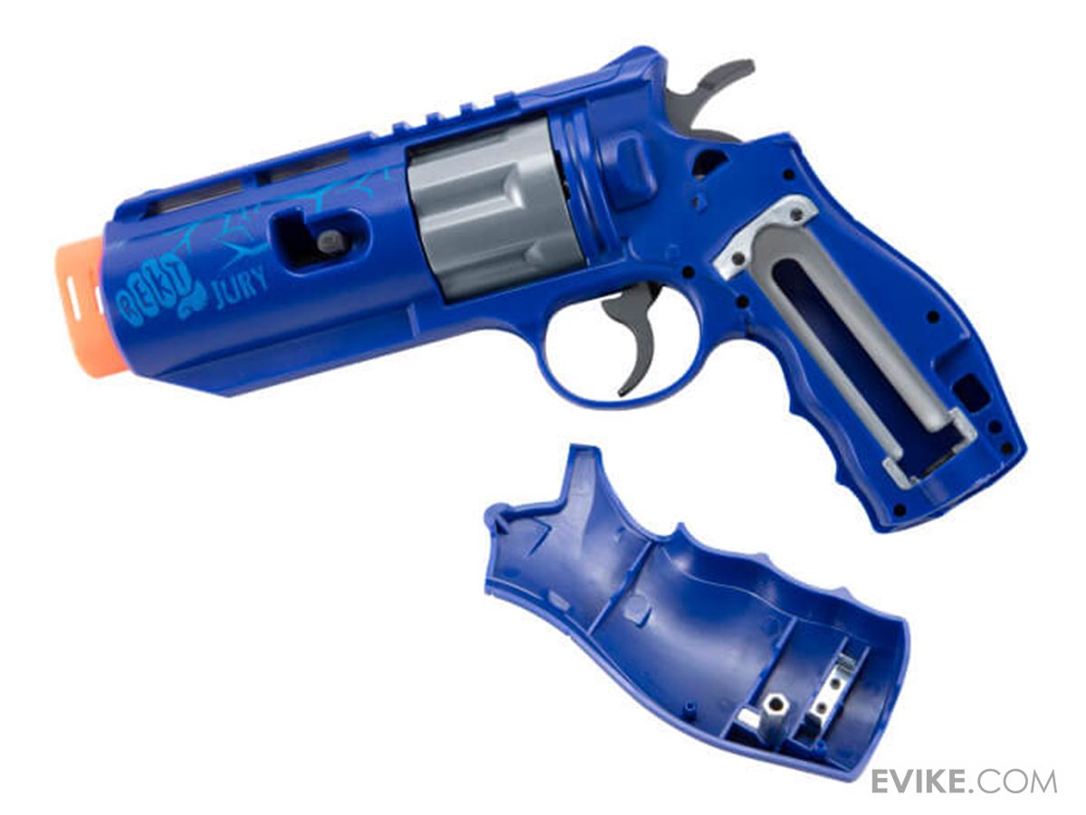 Umarex REKT Jury CO2 Powered Foam Dart Revolver (Color: Blue), MORE ...