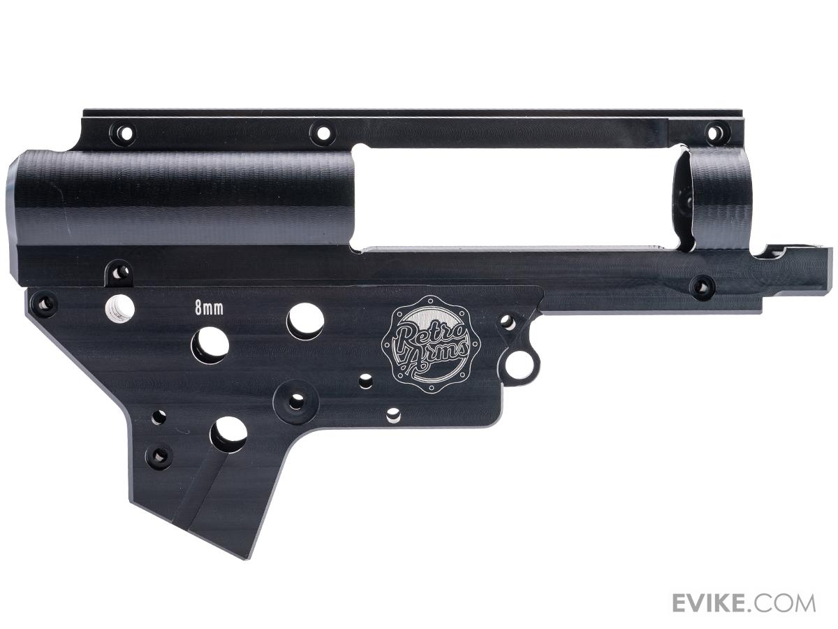 Retro Arms CZ Billet CNC 8mm Ver.2 Gearbox Shell for M4 Series Airsoft ...