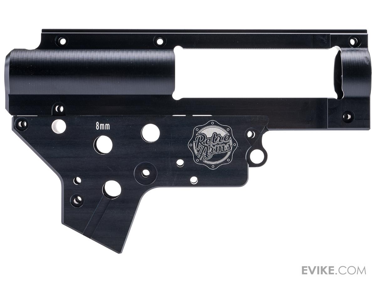 Retro Arms CZ Billet CNC 8mm Ver.2 Gearbox Shell for M4 Series Airsoft ...