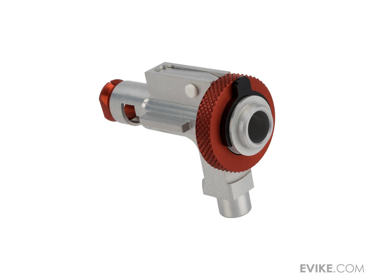 Retro Arms CNC Machined Aluminum Rotary Hop-Up Unit for M4 Series Airsoft AEGs - Red ...