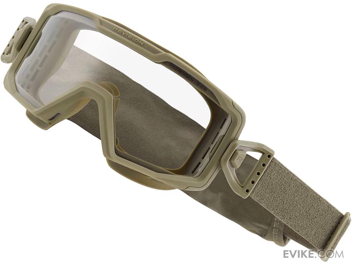 Revision MerlinHawk Ballistic Goggle Basic Kit (Color: Tan / Clear Lens ...