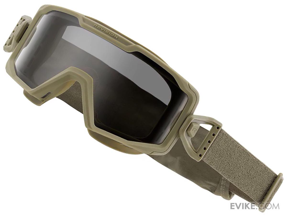 Revision MerlinHawk Ballistic Goggle Basic Kit (Color: Tan / Smoke Lens ...