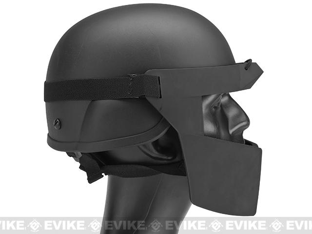 Matrix Spartan Tactical Face Protector - Black, Tactical Gear/Apparel ...