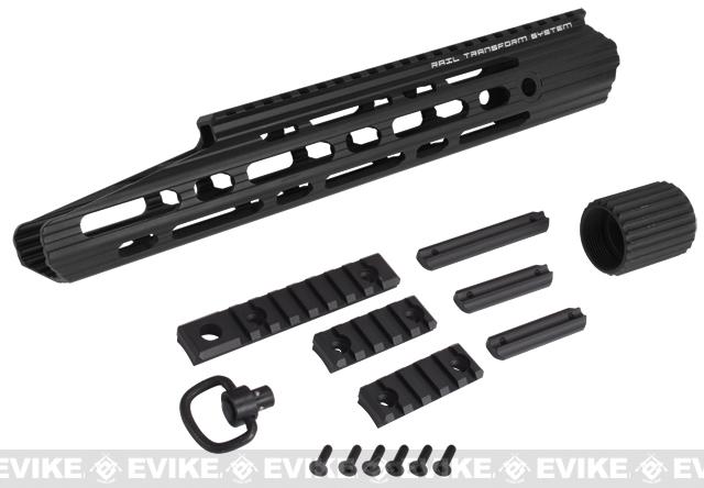 APS Guardian RIS Handguard Set for M4 / M16 Series Airsoft AEG Rifles ...