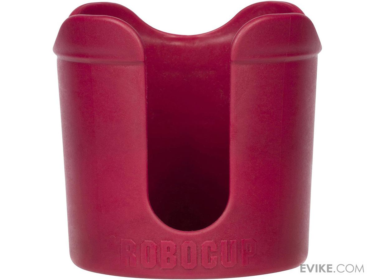 The RoboCup PLUS Portable Beverage Caddy / Cup Holder (Color: Red ...