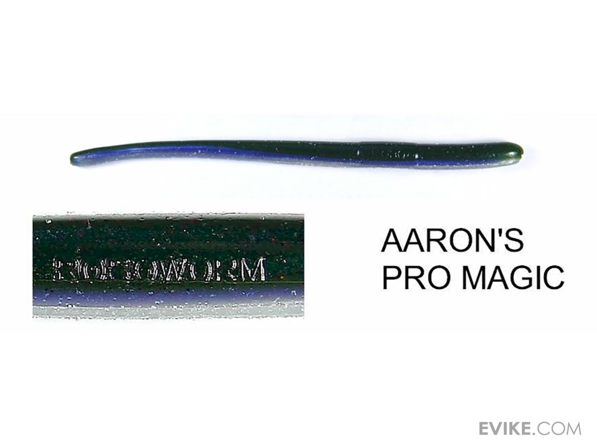 Roboworm 4 .5" Straight Tail Worm (Model: Aaron's Pro Magic), MORE ...