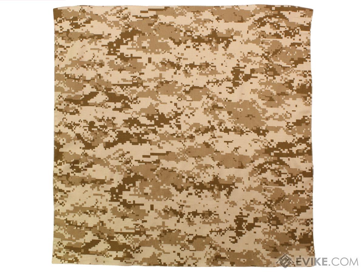 Rothco Military Tactical Combat Bandana (Color: Digital Desert ...