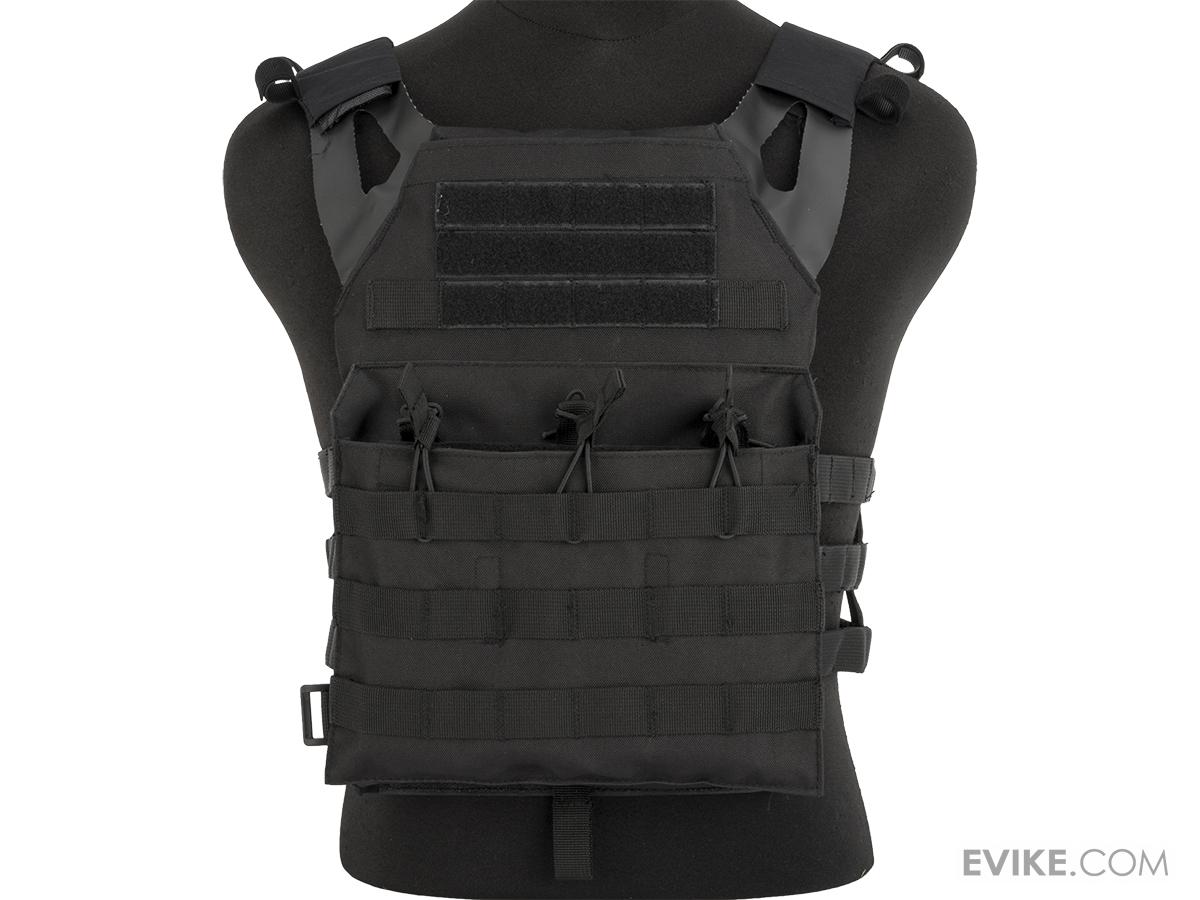 Rothco Lightweight Plate Carrier Vest (Color: Black), Tactical Gear ...