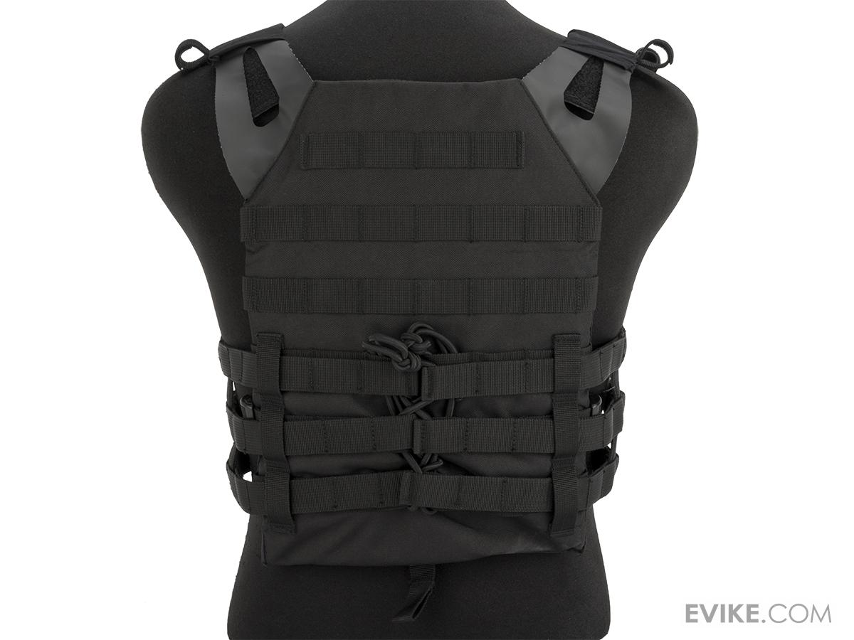 Rothco Lightweight Plate Carrier Vest (Color: Black), Tactical Gear ...