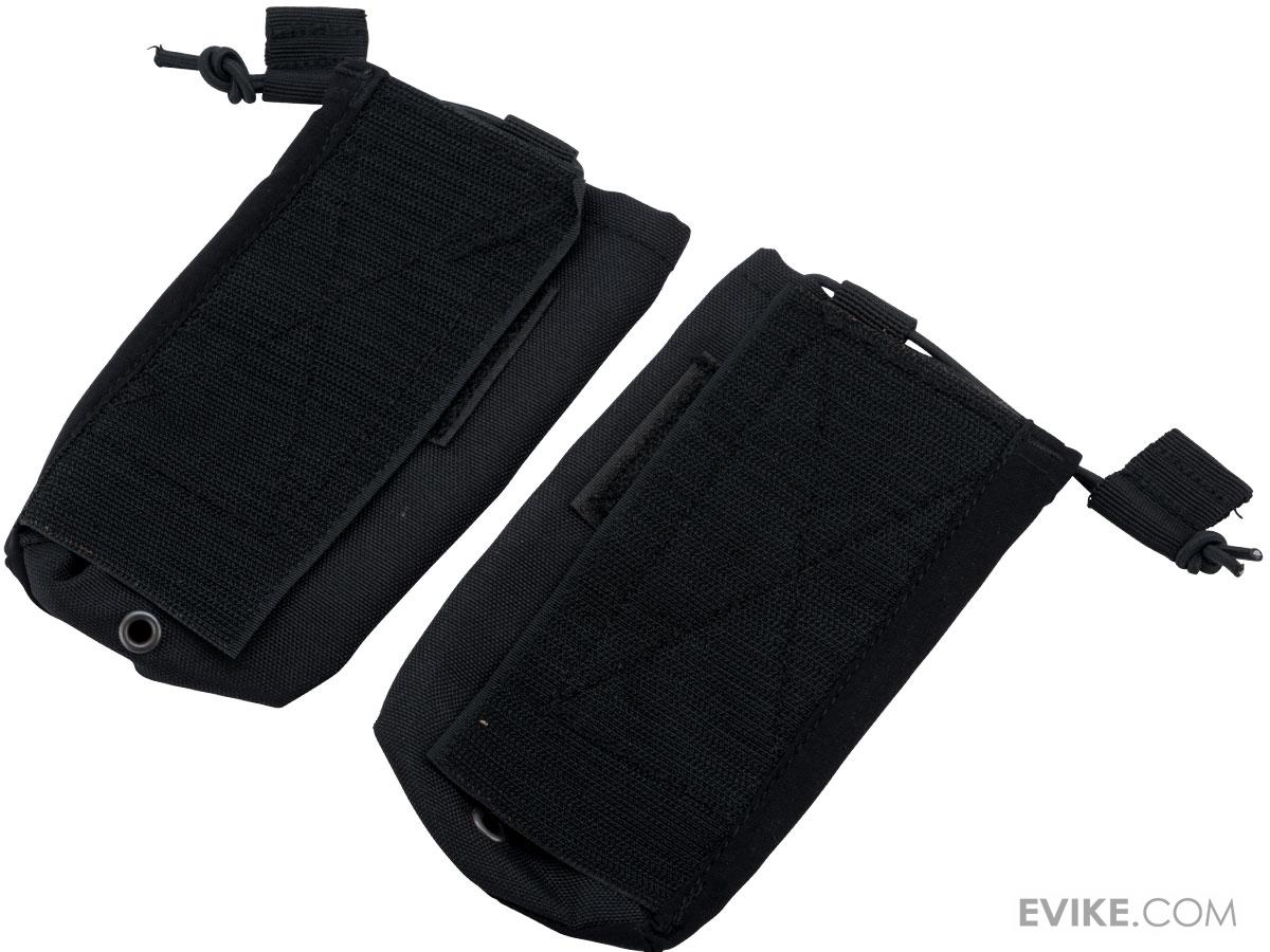 Rothco Side Radio Pouch Set (Color: Black), Tactical Gear/Apparel, Body ...