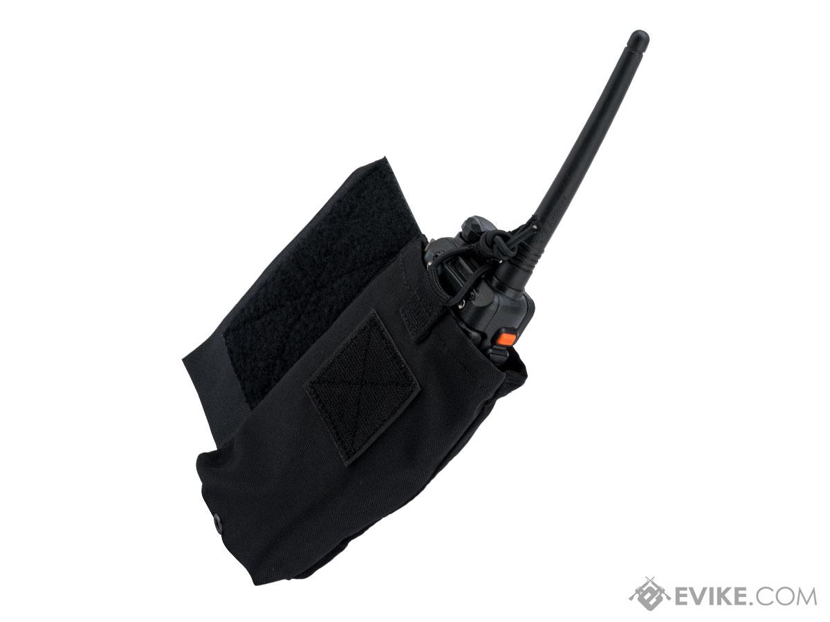 Rothco Side Radio Pouch Set (Color: Black), Tactical Gear/Apparel, Body ...