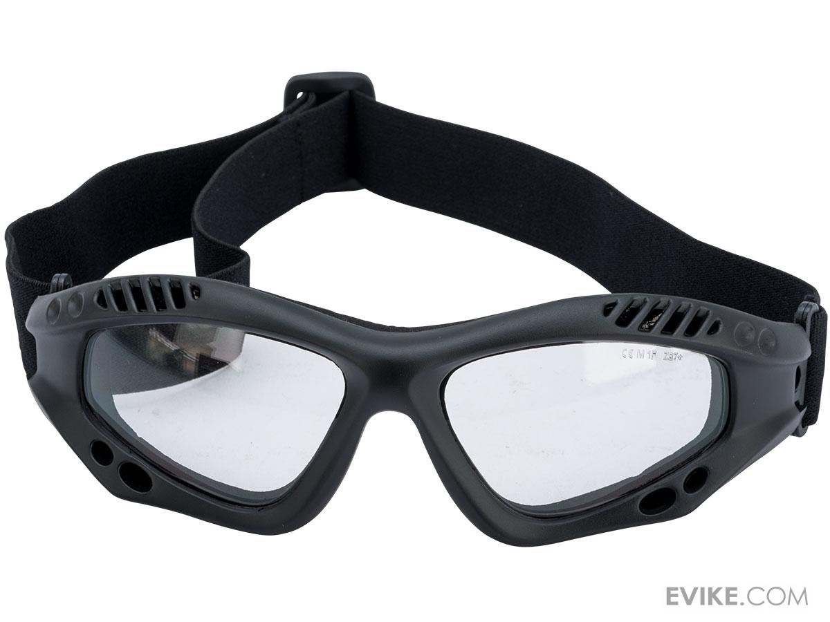 Rothco VenTec ANSI Rated Safety Goggles (Color: Black / Clear ...