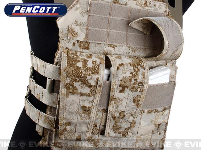 Rasputin Navy Jump Plate Carrier - Pencott Sandstorm | Evike.com