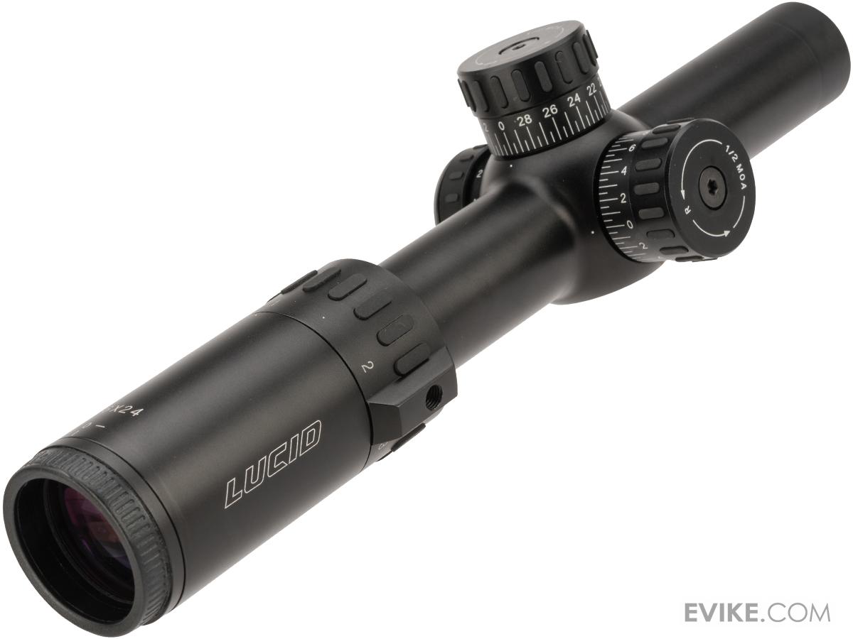Lucid Optics L7 1-6x24 Variable Magnification Scope with Illuminated P7 ...