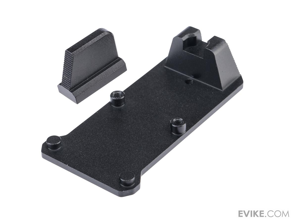 RWA Suppressor Height Sight Set w/ RMR Footprint Mount Red Dot Plate ...