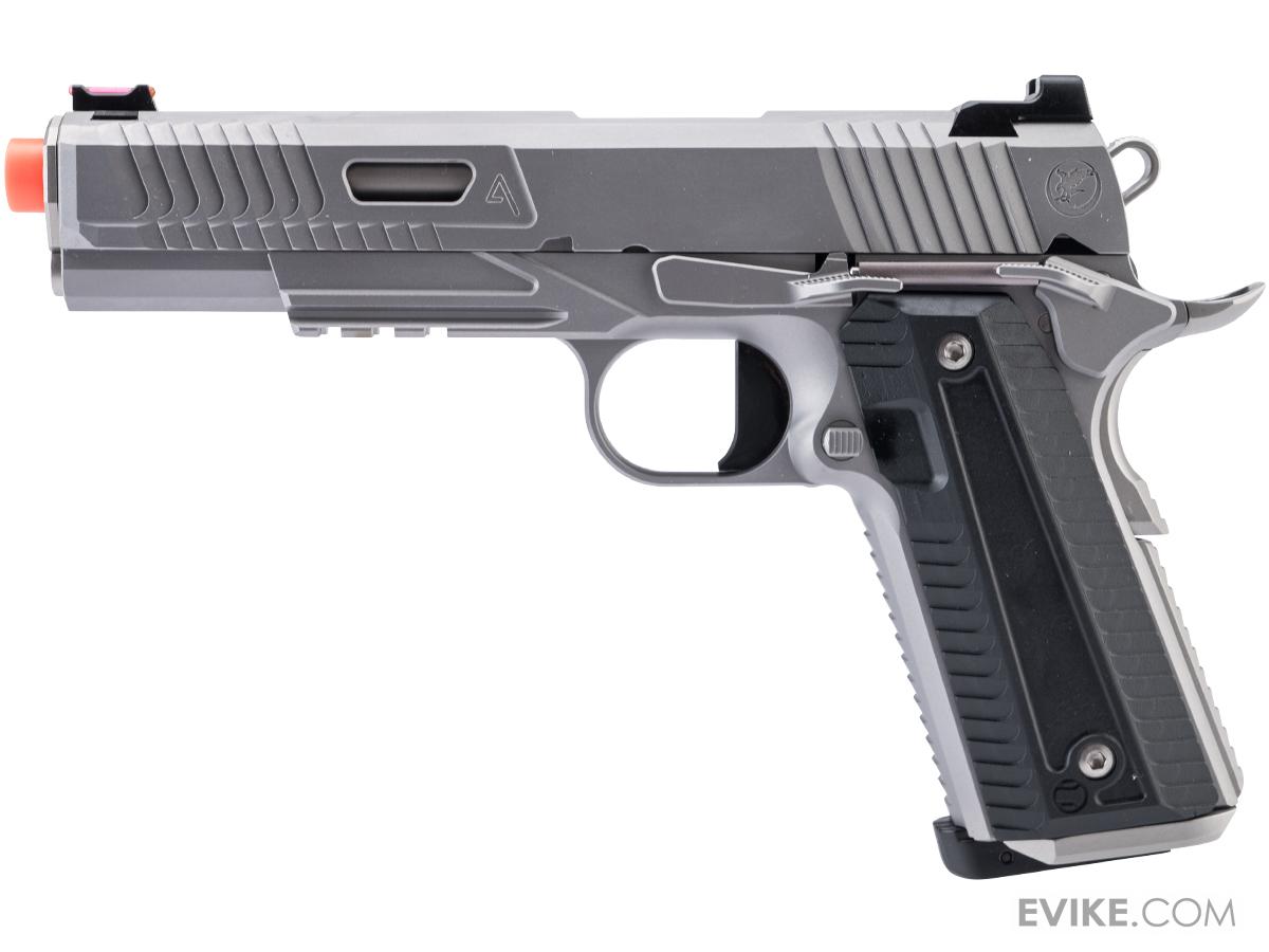 RWA Nighthawk Custom Steel AGENT 2 CO2 Airsoft Pistol (Color: Stainless ...