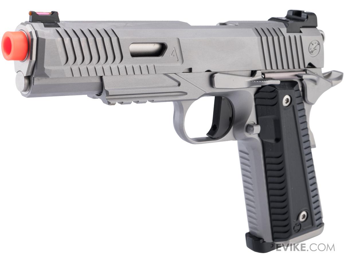 RWA Nighthawk Custom Steel AGENT 2 CO2 Airsoft Pistol (Color: Stainless ...