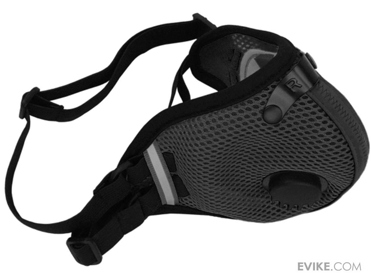 RZ Mask M2.5 Mesh Reusable Dust/Pollution Masks (Color: Black / Medium ...