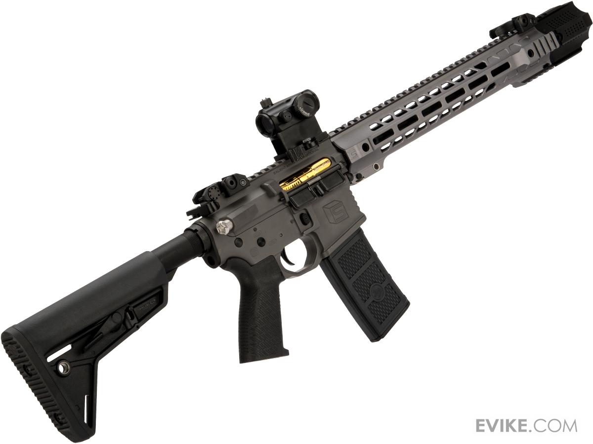 EMG / SAI GRY AR-15 AEG Training Rifle w/ JailBrake Muzzle (Model: Gray ...