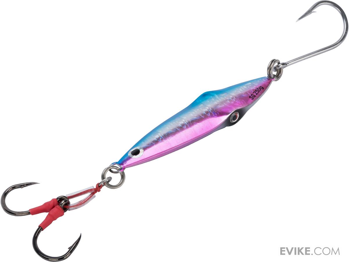 Savage Gear Flutter Sinking Magnum Squish Jig (Color: Pink-Blue / 250g ...