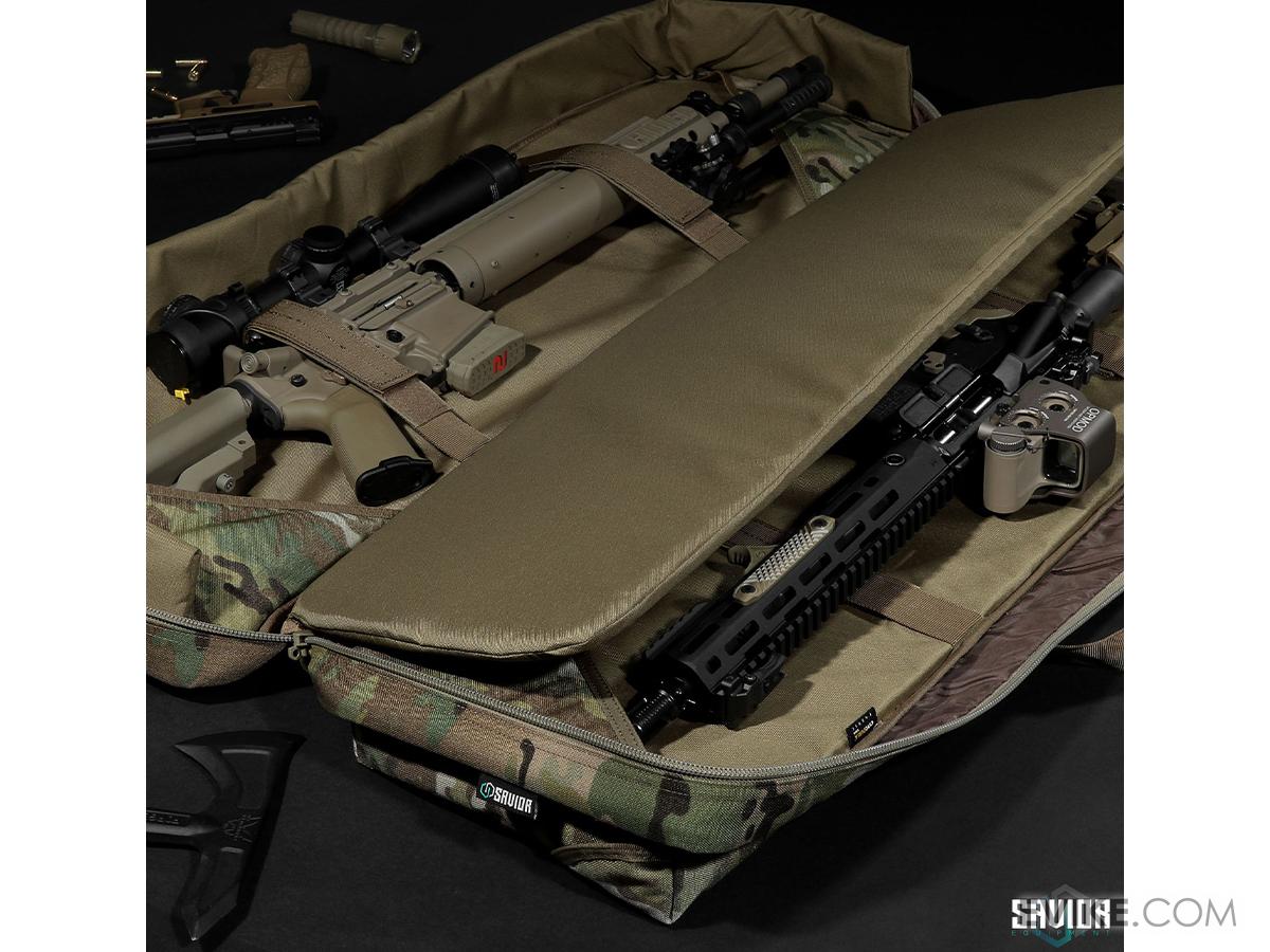 Savior Equipment "Urban Warfare" Double Rifle Case (Color: Multicam / 36"), Tactical Gear ...