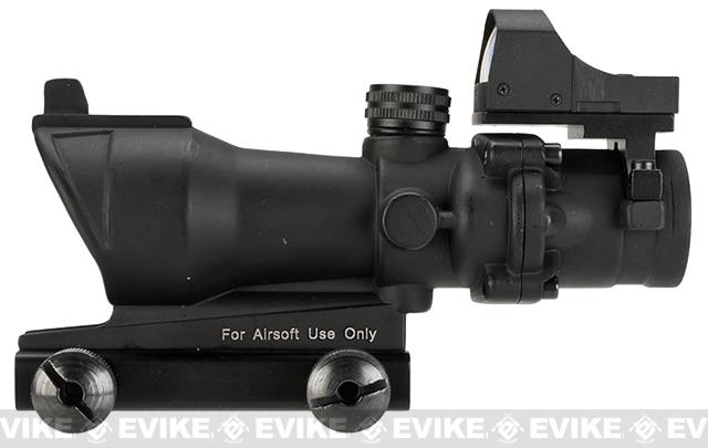 Matrix Bravo OP Style 4x32 Magnified Scope w/ Red Dot Reflex Sight For ...