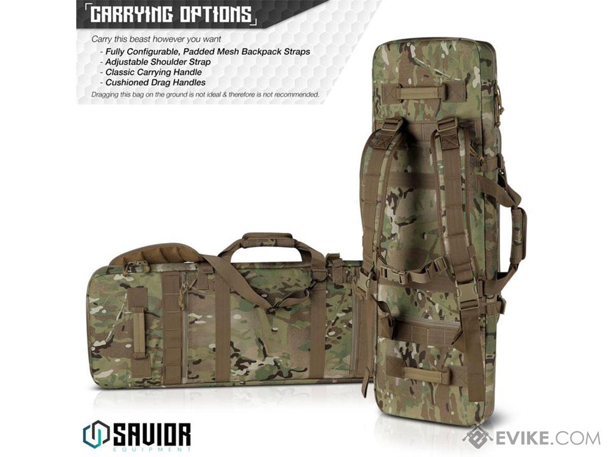 Savior Equipment "Urban Warfare" Double Rifle Case (Color: Multicam ...