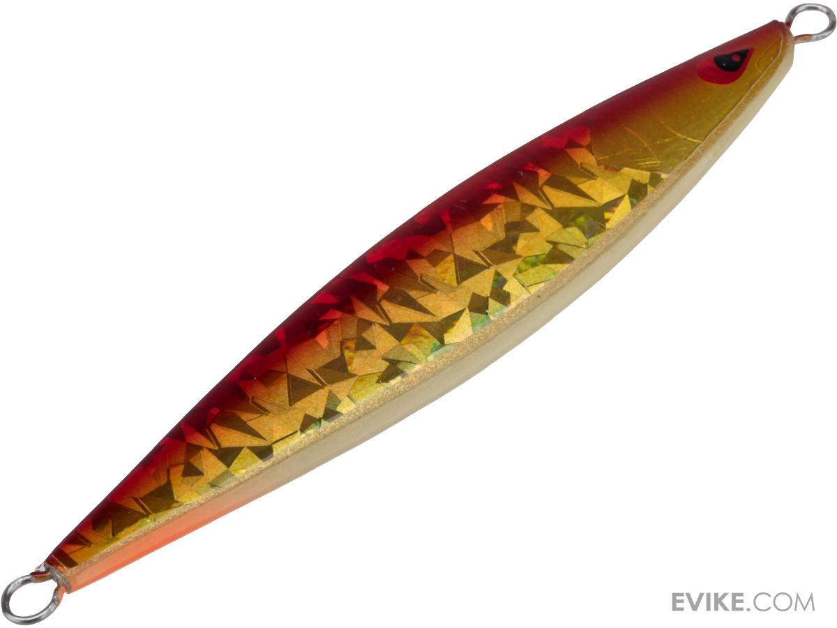 Sea Falcon "Ababai" Holographic Deep Sea Fishing Jig (Model: Red Gold w ...