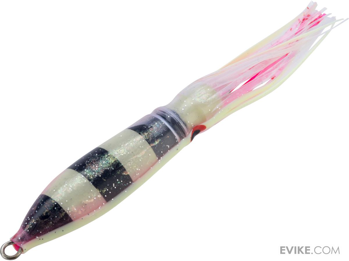 Sea Falcon Slow Squid Deep Sea Fishing Jig (Model: 120g Pink Black w ...