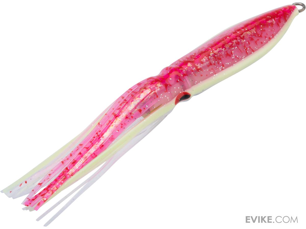 Sea Falcon Slow Squid Deep Sea Fishing Jig (Model: 120g Pink Black w ...