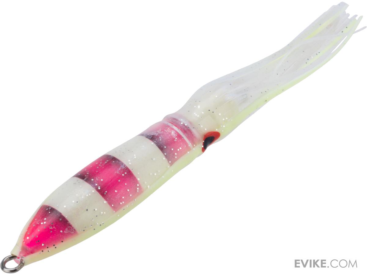 Sea Falcon Slow Squid Deep Sea Fishing Jig (Model: 120g Clear Pink w ...