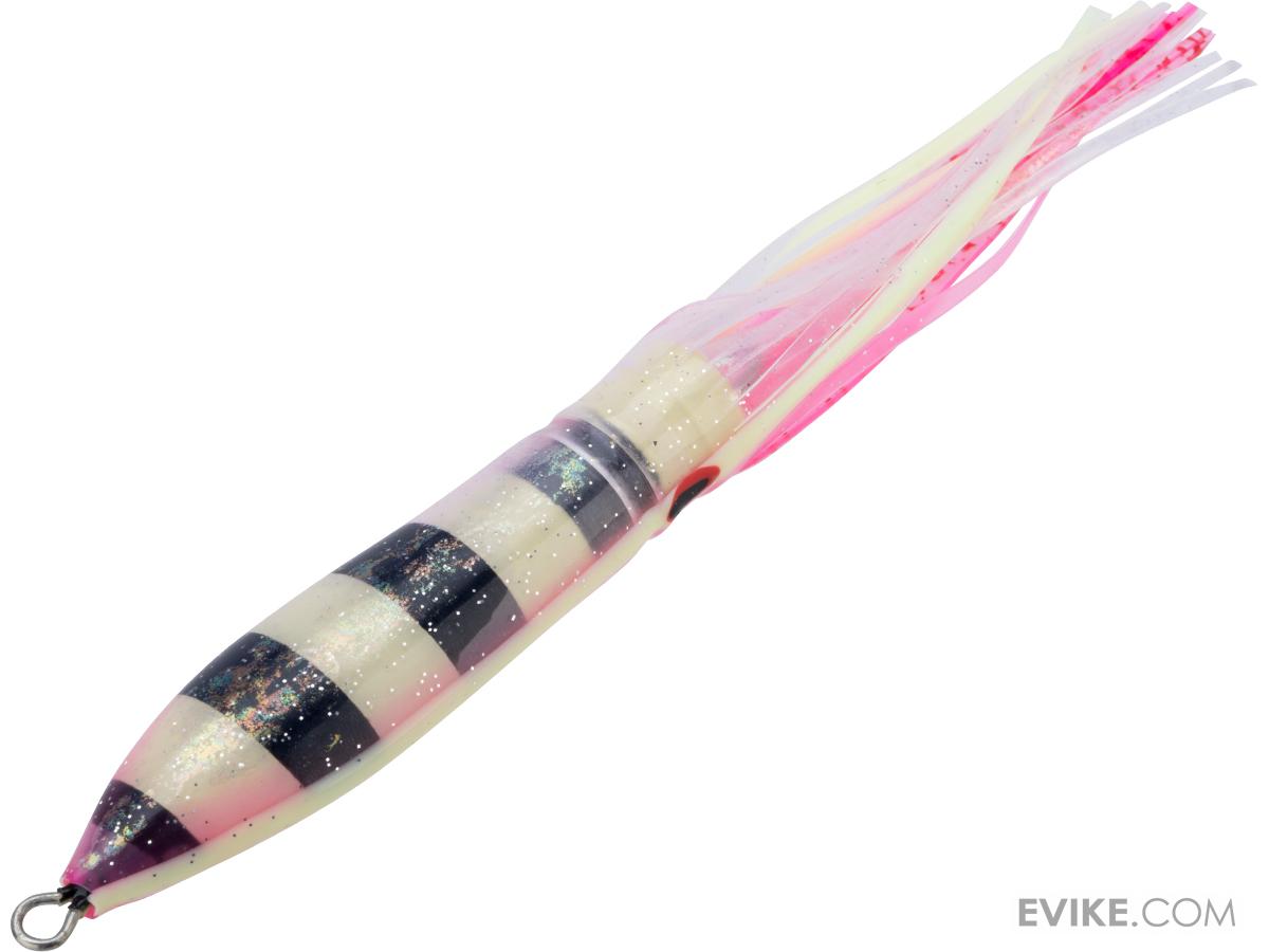 Sea Falcon Slow Squid Deep Sea Fishing Jig (Model: 180g Pink Black w ...