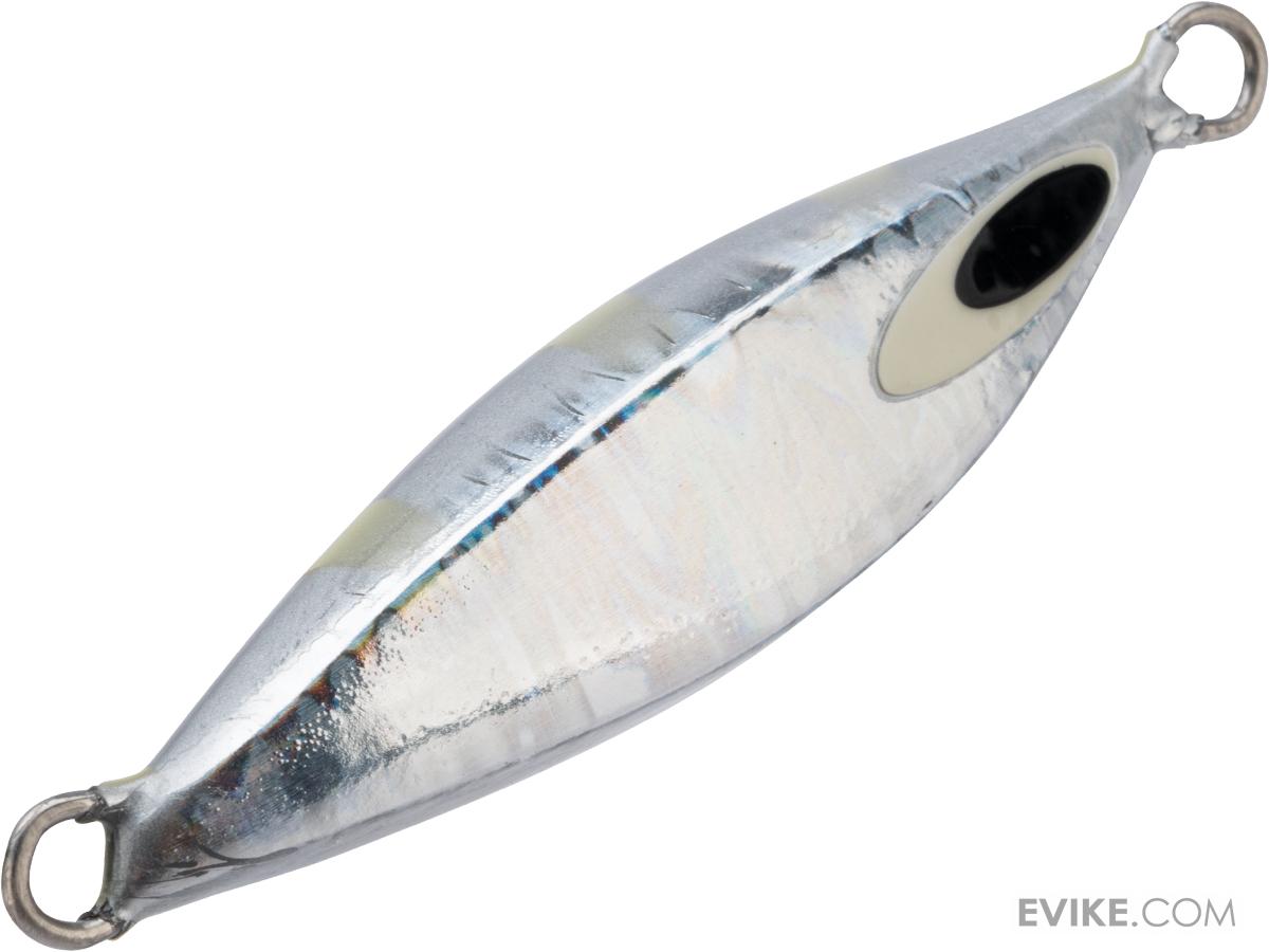 Sea Falcon "Pesce" Holographic Deep Sea Fishing Jig (Model: Silver w ...