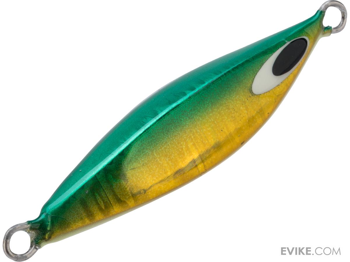 Sea Falcon "Pesce" Holographic Deep Sea Fishing Jig (Model: Green Gold ...