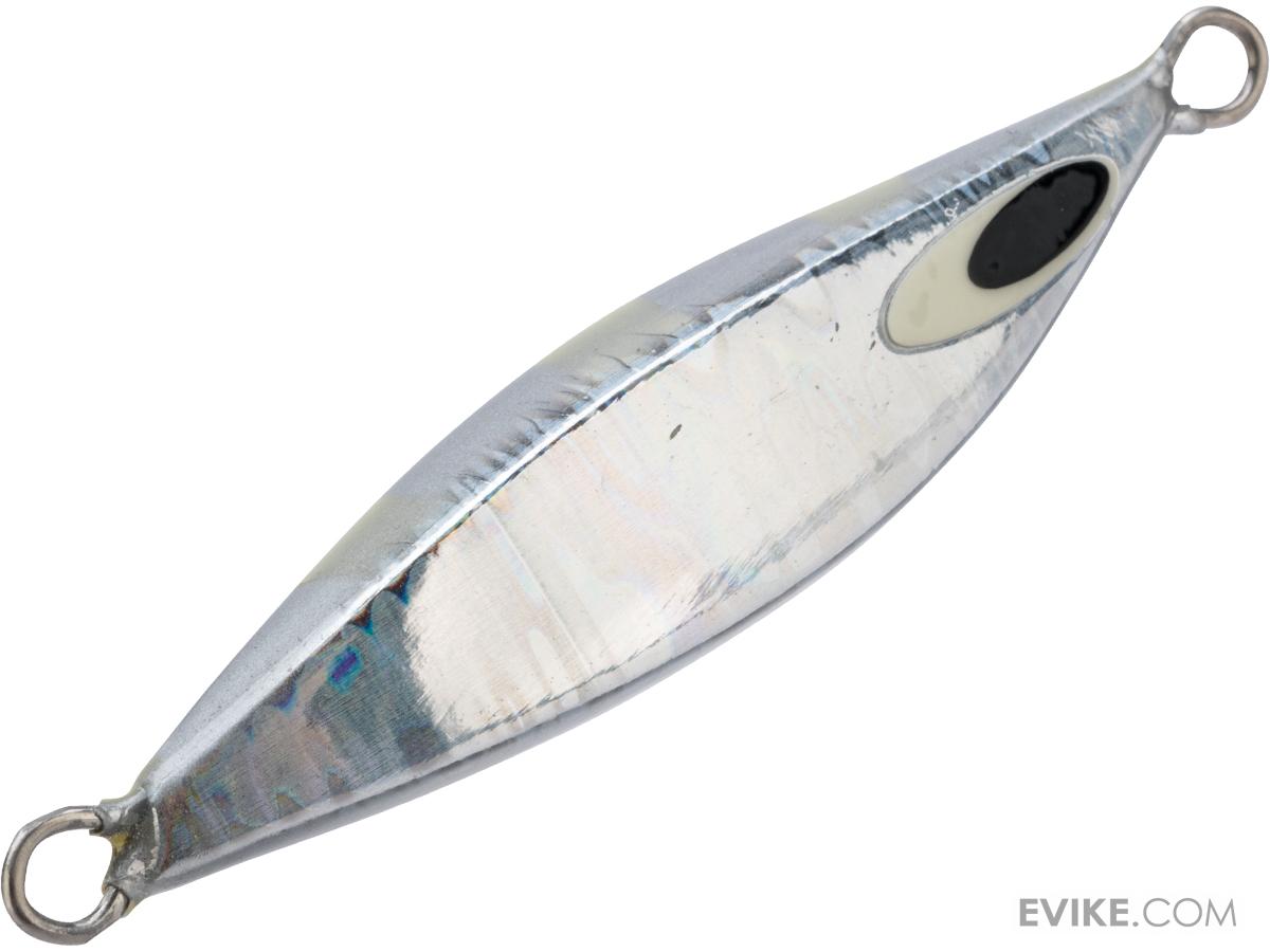 Sea Falcon "Pesce" Holographic Deep Sea Fishing Jig (Model: Silver w ...