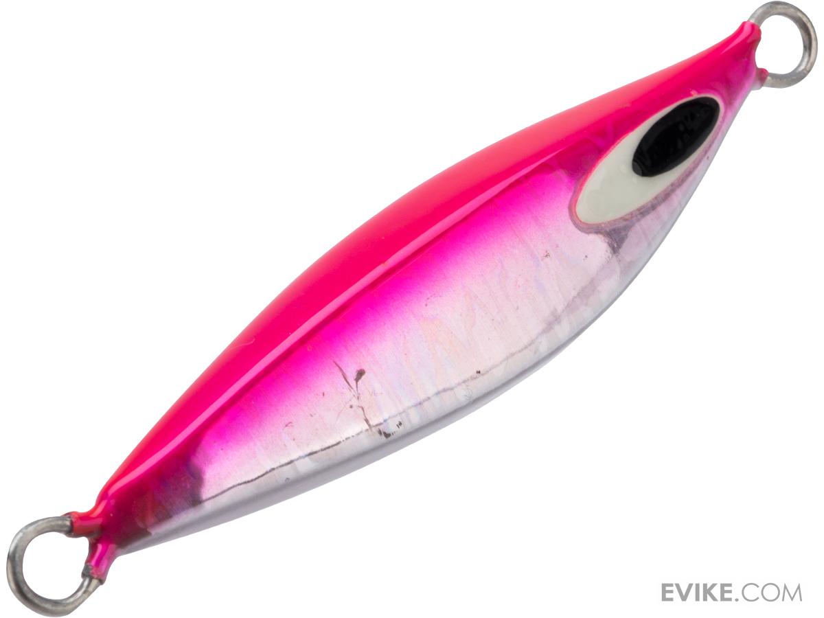 Sea Falcon "Pesce" Holographic Deep Sea Fishing Jig (Model: Pink Silver ...