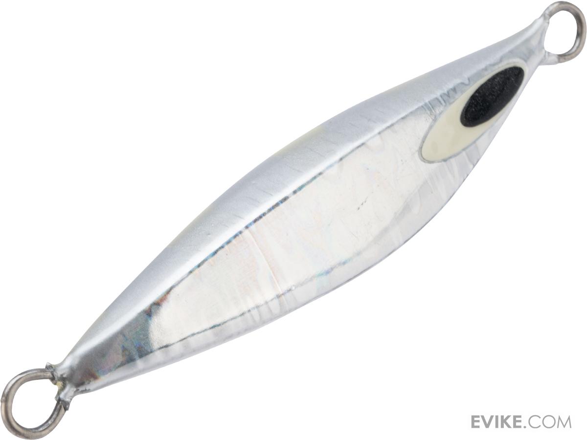 Sea Falcon "Pesce" Holographic Deep Sea Fishing Jig (Model: Silver w ...