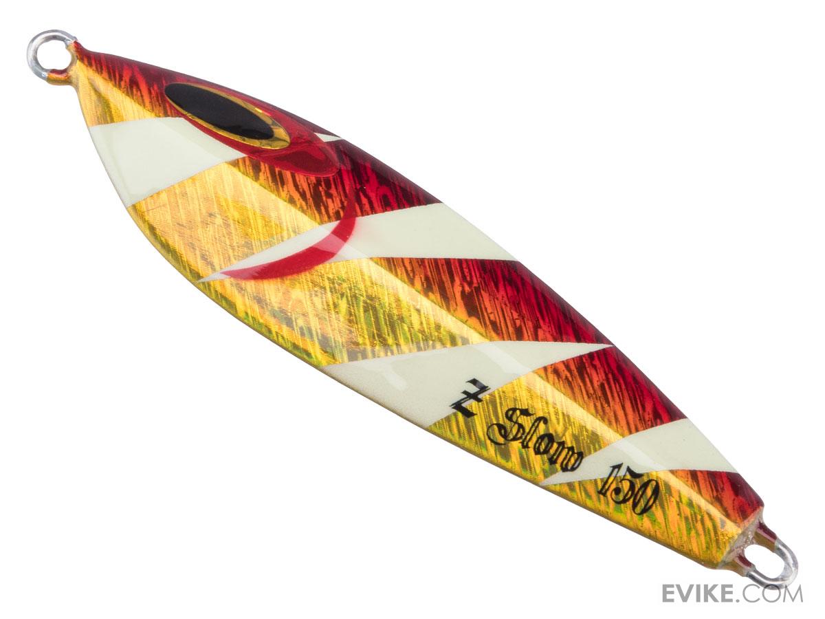 Sea Falcon "Z Slow" Deep Sea Fishing Jig (Model: Lightning Glowing Red ...