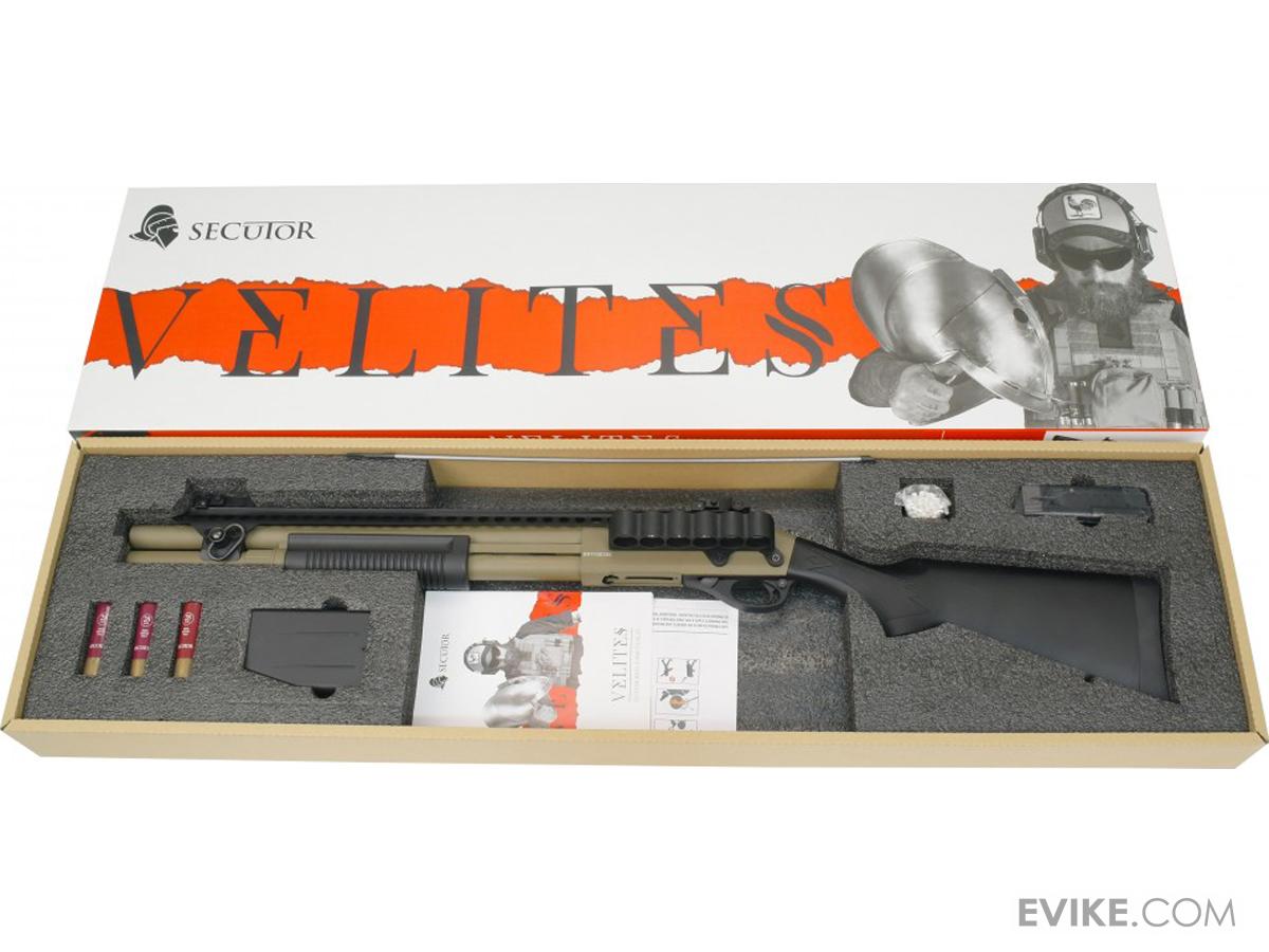 Secutor Arms Velites Gas Powered Airsoft Shotgun (Model: G-XI / Tan ...