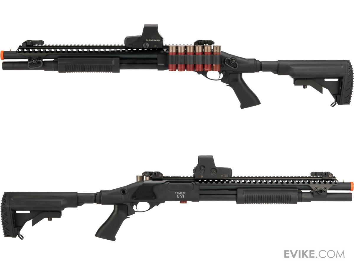 Secutor Arms Velites Gas Powered Airsoft Shotgun (Model: G-VI / Black ...
