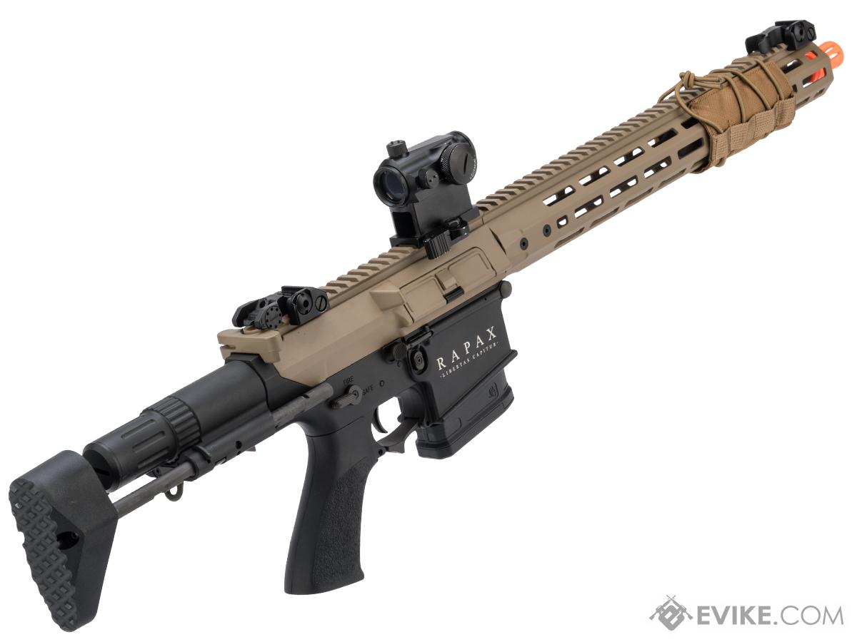 Secutor Arms RAPAX XXI Airsoft AEG DMR (Model: M2 / Tan & Black ...