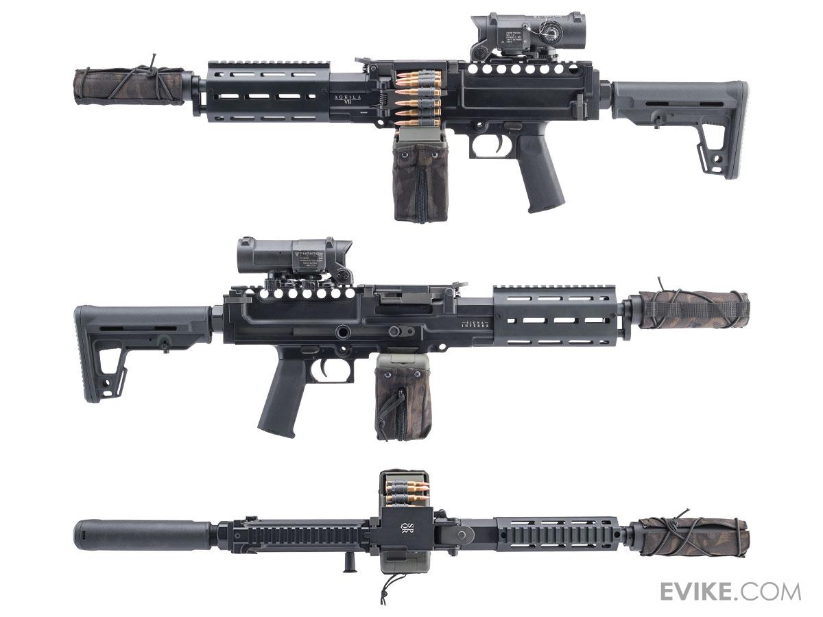 Secutor Arms Aquila VII Airsoft AEG Light Machine Gun (Color: Black ...