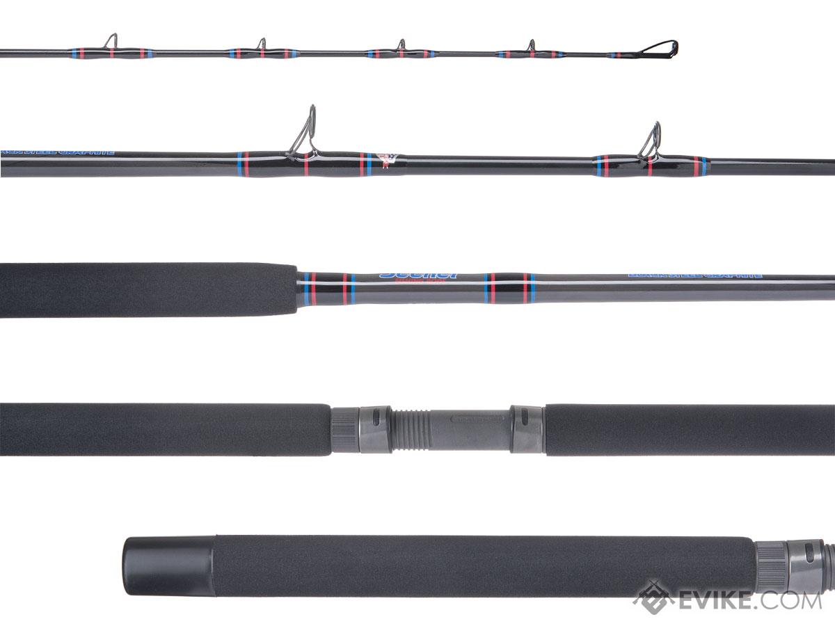 Seeker Black Steel Graphite Fishing Rod (Model: Casting/ G 870-7 ...