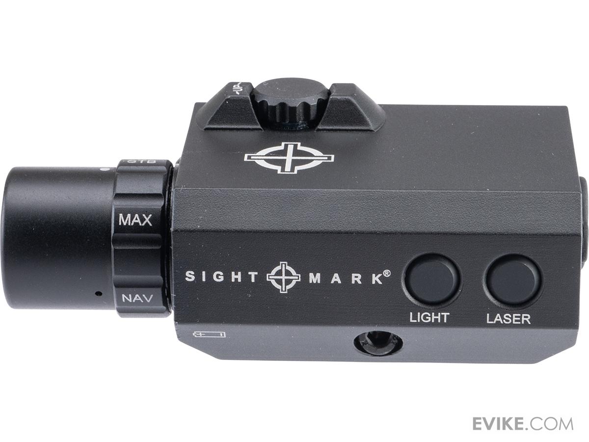 Sightmark LoPro Mini Combo Flashlight w/ Green Laser Sight (Color ...