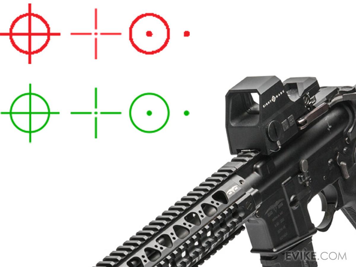 Sightmark Ultra Shot R-Spec Red / Green Multi-Reticle Reflex Sight ...