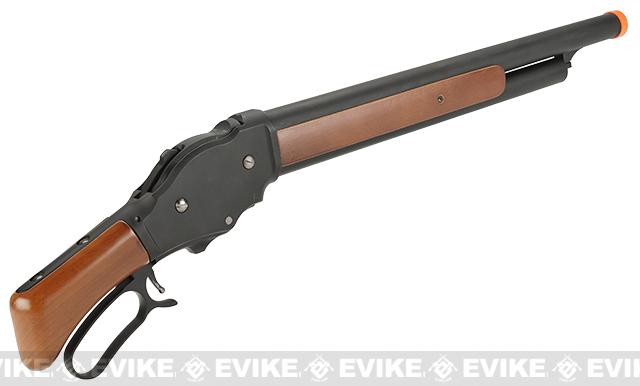 6mmProShop M1887 Terminator Lever Action Gas Airsoft Shotgun by S&T ...