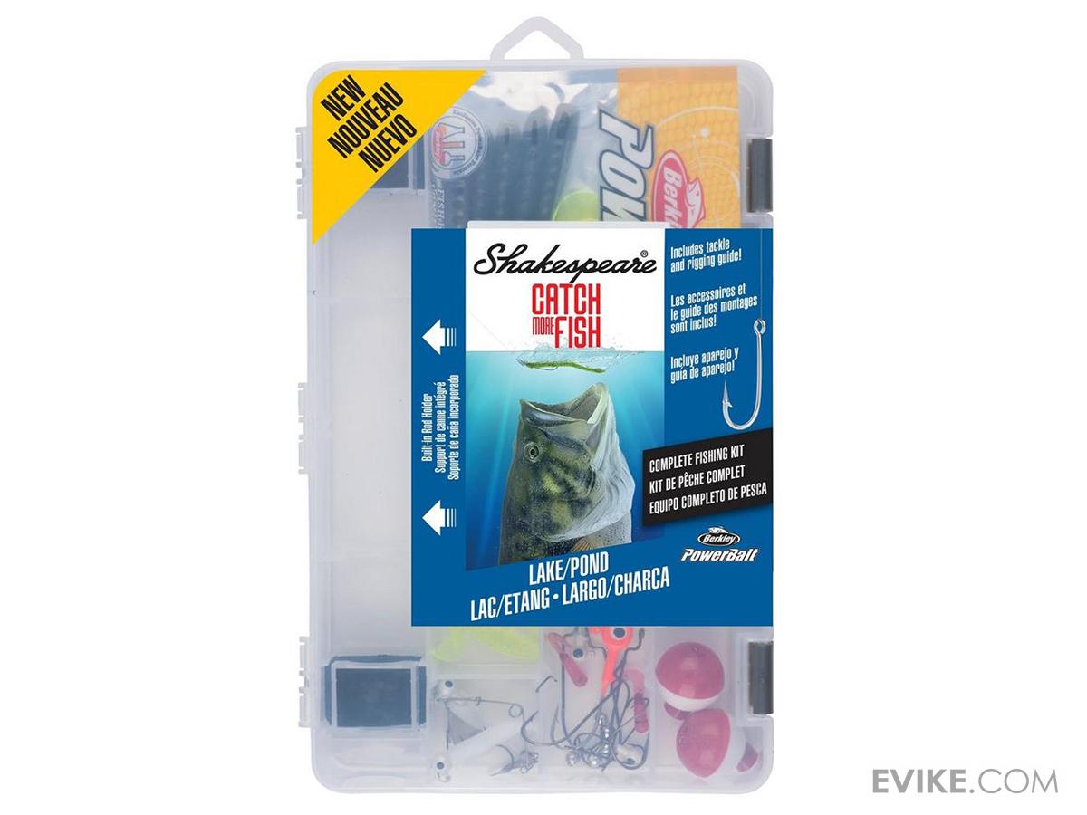 Shakespeare Catch More Fish™ Tackle Box Kit (Model: Lake Pond), MORE ...